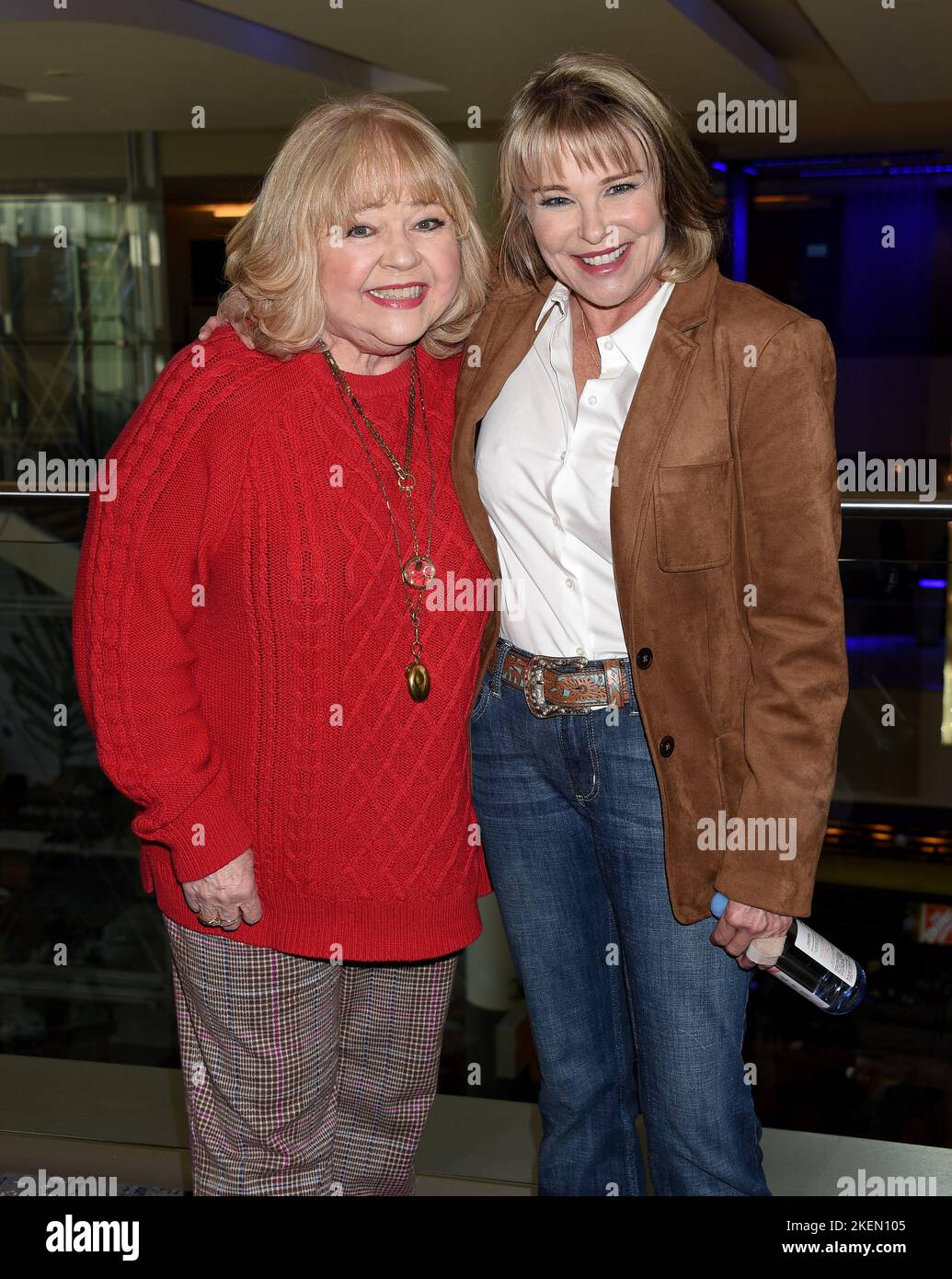 Patrika Darbo and Judi Evans arriving at the "Days of Our Lives" Day of ...