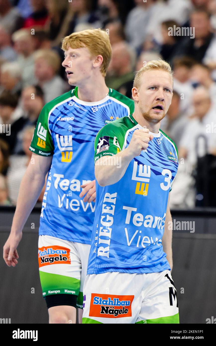 Kiel, Germany. 13th Nov, 2022. Handball: Bundesliga, THW Kiel - Frisch ...