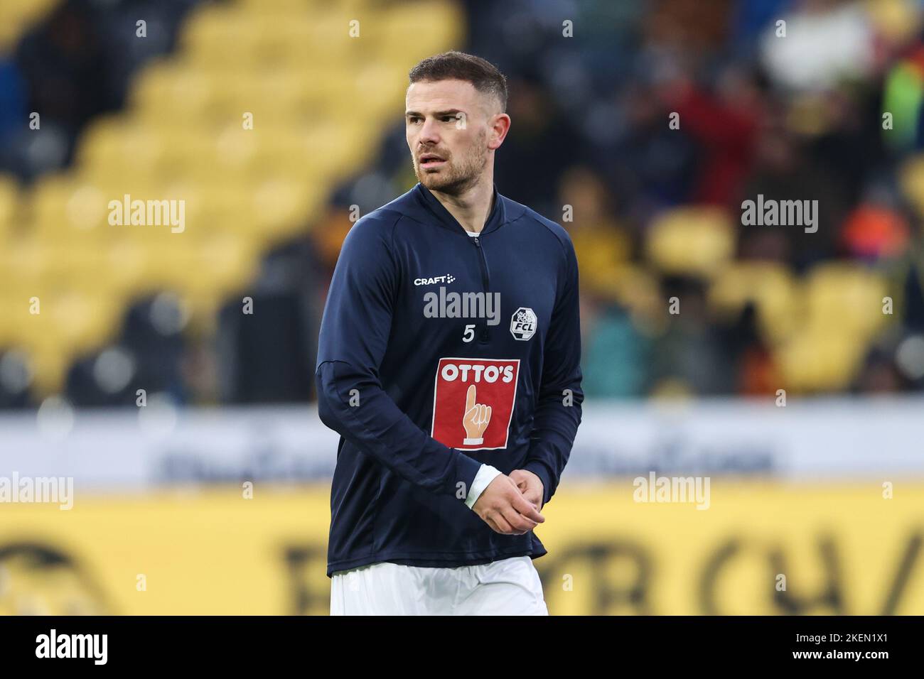 30.10.2022, Bern, Wankdorf, Super League: BSC Young Boys - FC Basel 1893, #5 Denis Simani ...