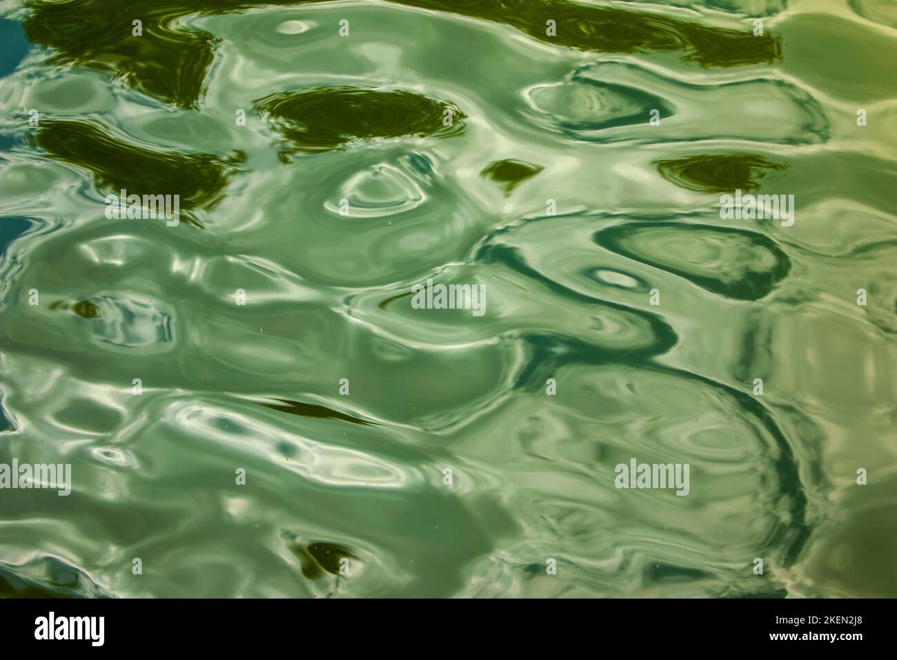 Water ripple texture background. Wavy water surface during sunset ...