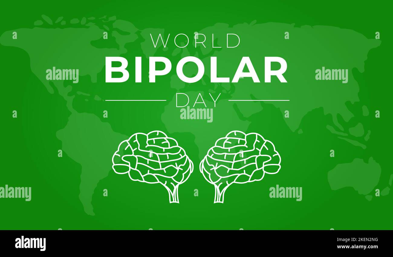 World bipolar day illustration Stock Vector Images - Alamy