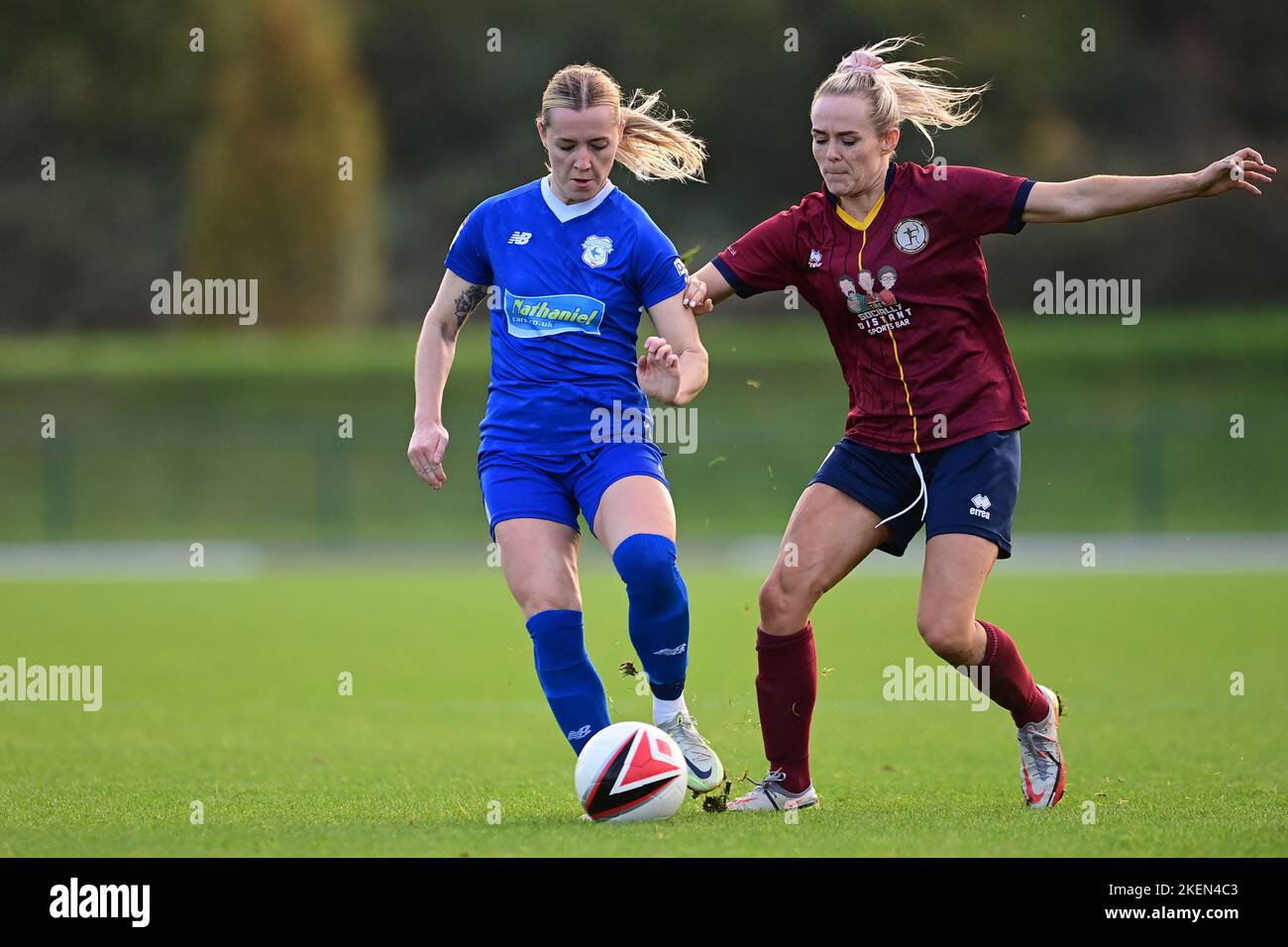 Cardiff, UK. 13th Nov, 2022. Danielle Green of Cardiff City Women's ...