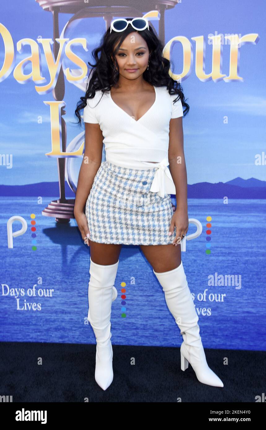 Raven Bowens arriving at the "Days of Our Lives" Day of Days 2022 Fan ...