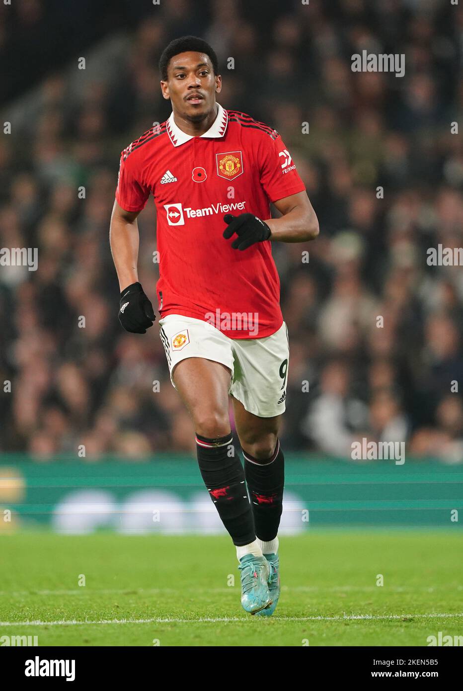 Manchester United's Anthony Martial during the Premier League match at ...