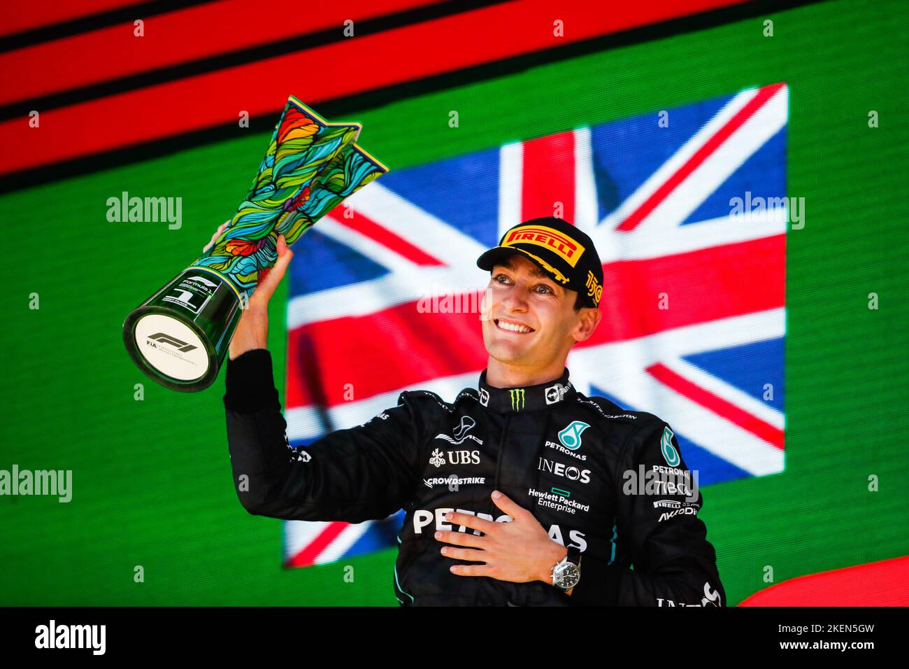 Sao Paulo, Brazil. 13th Nov, 2022. RUSSELL George (gbr), Mercedes AMG ...