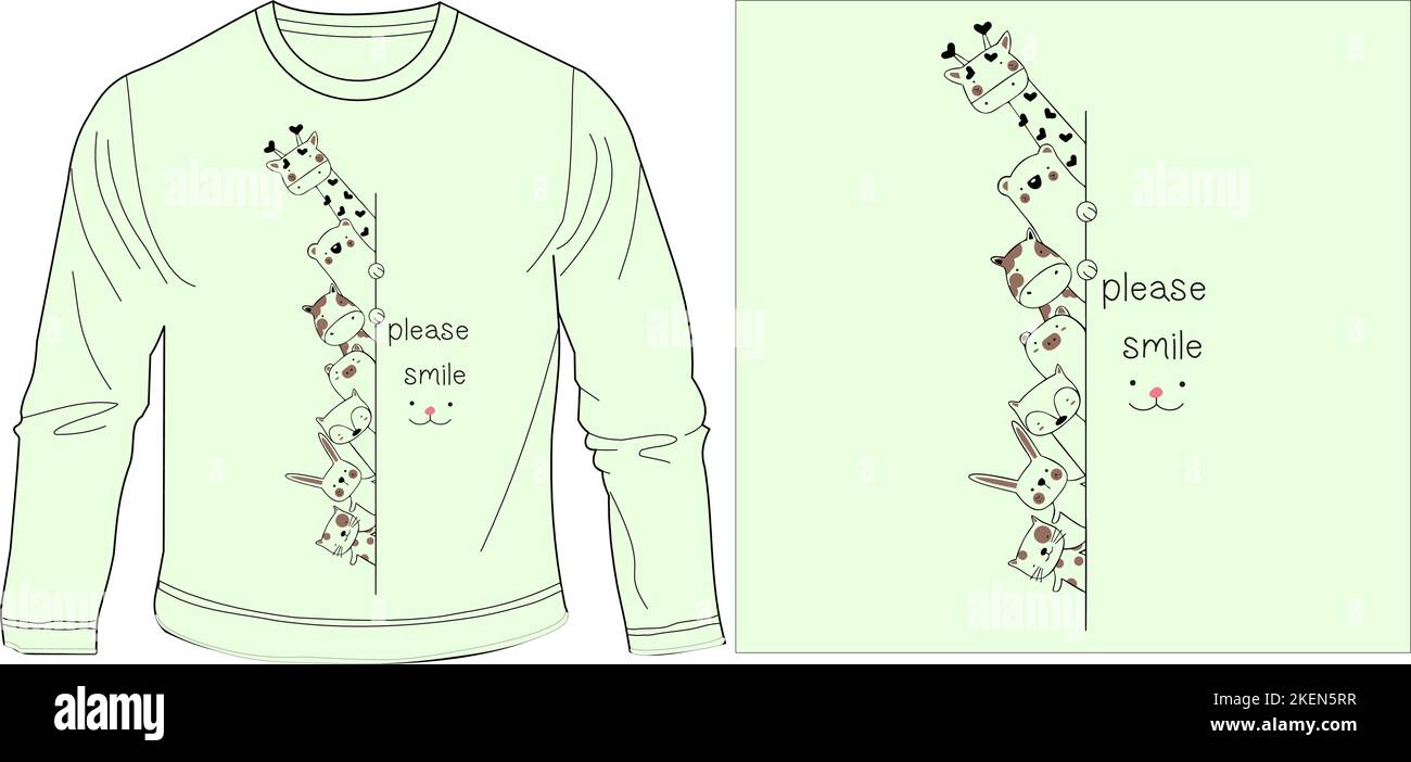 please smile t shirt graphic design vector illustration digital file ...