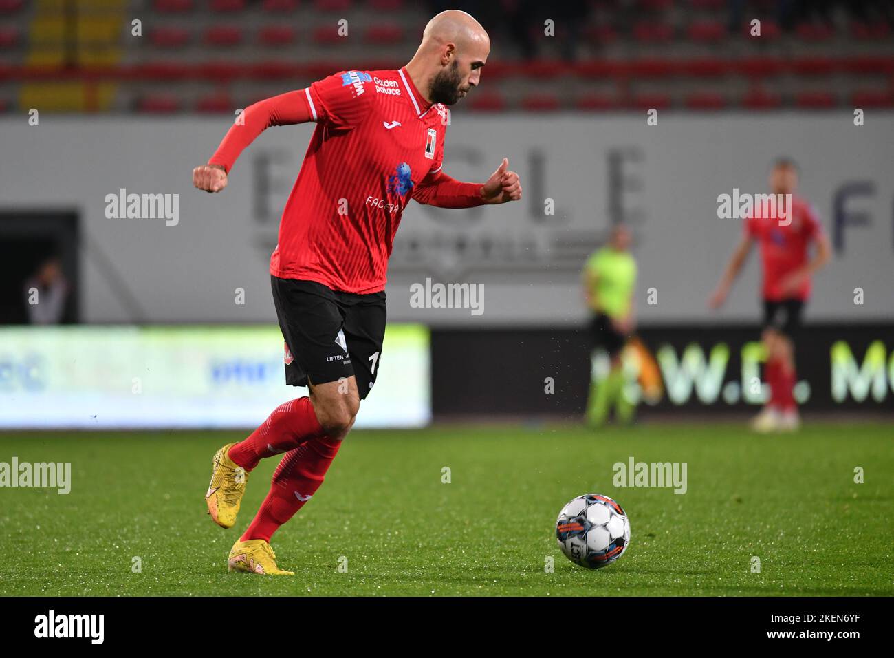Rwdm's Jonathan Heris pictured in action during a soccer match between ...