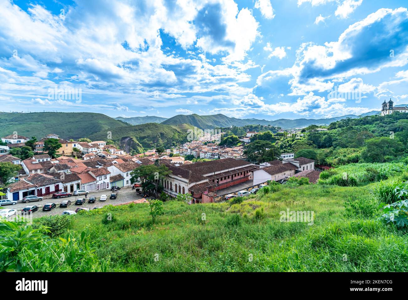 Ouro Preto, Brazil - March 4, 2022: the church, squares and streets of ...