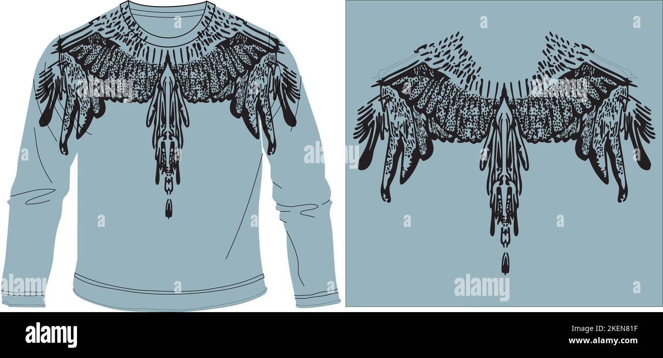 White v on wings Stock Vector Images - Alamy