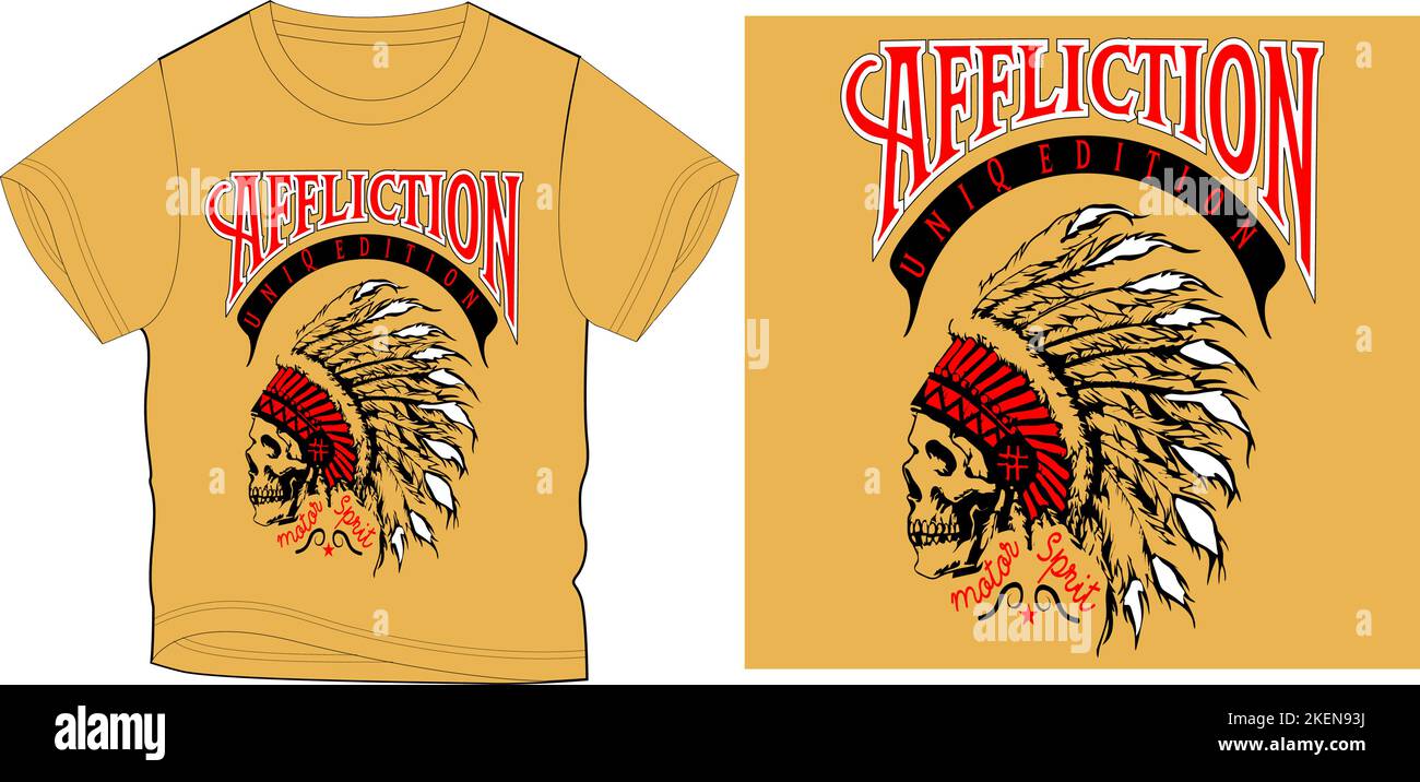 skull t shirt graphic design vector illustration digital file tees ...