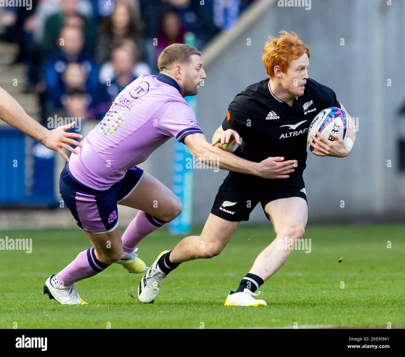 Edinburgh, Scotland, UK. 13th November 2022; Murrayfield Stadium ...