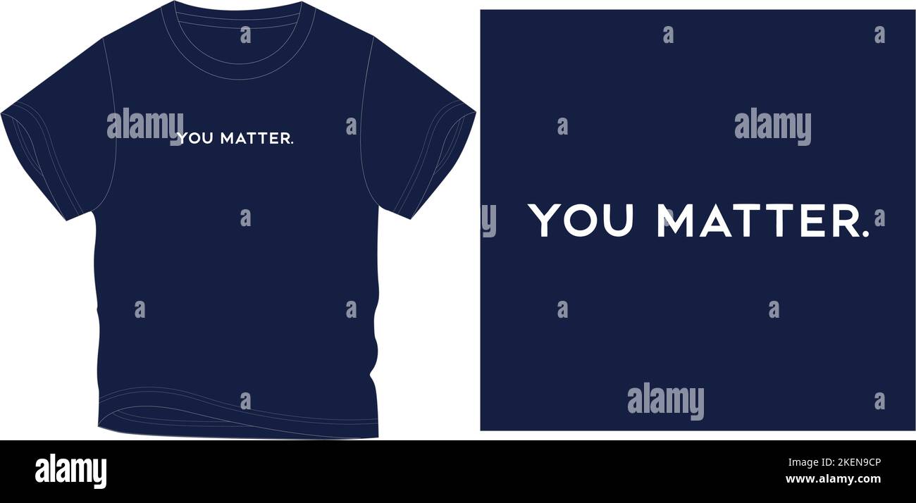 you matter t shirt graphic design vector illustration digital file tees ...