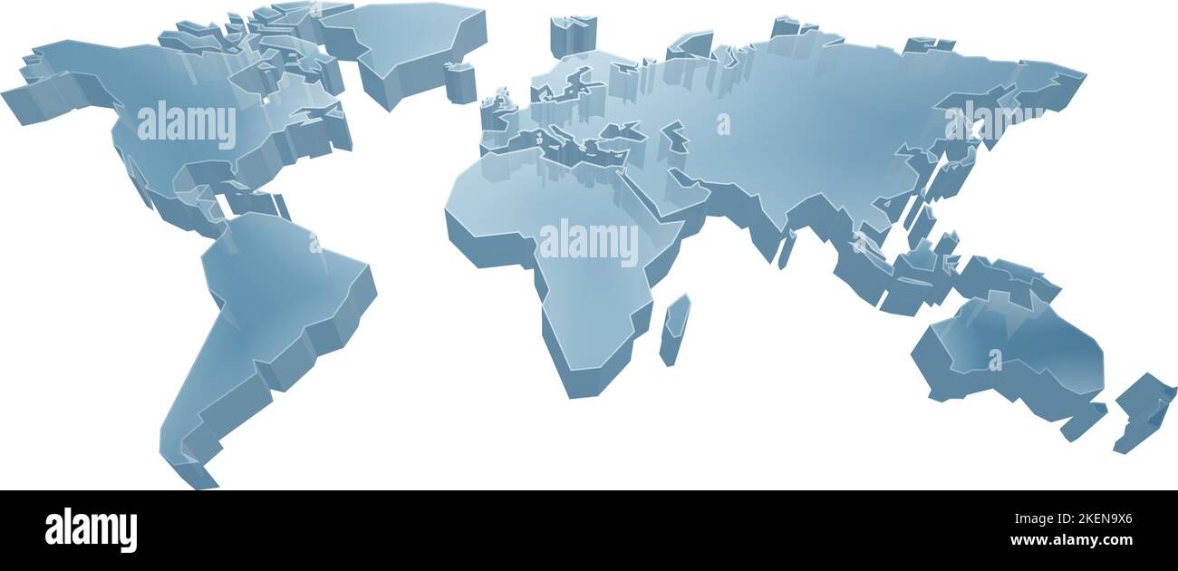 World Earth Map Global Background Stock Vector Image & Art - Alamy