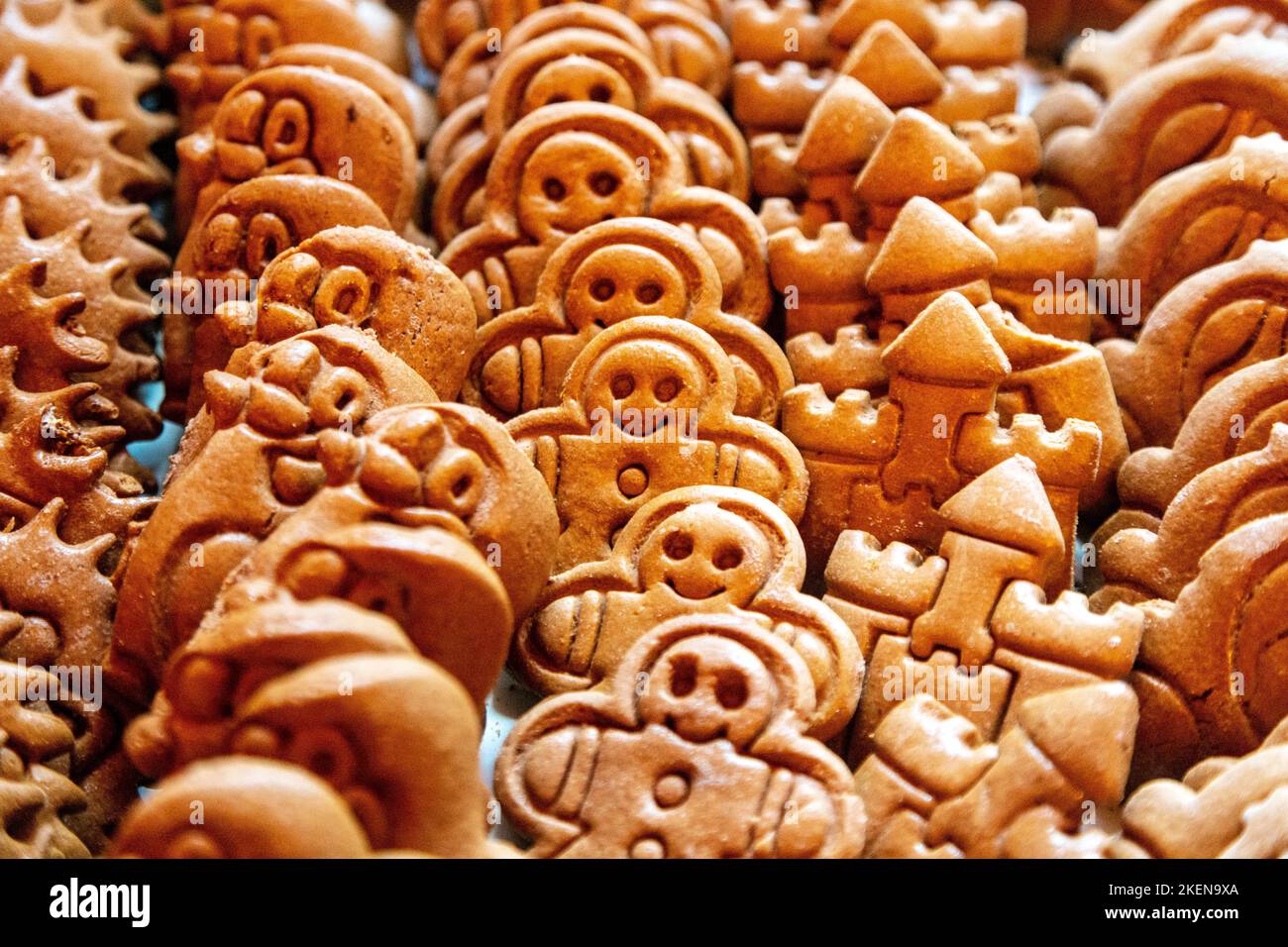 Prague gingerbread cookies hi-res stock photography and images - Alamy