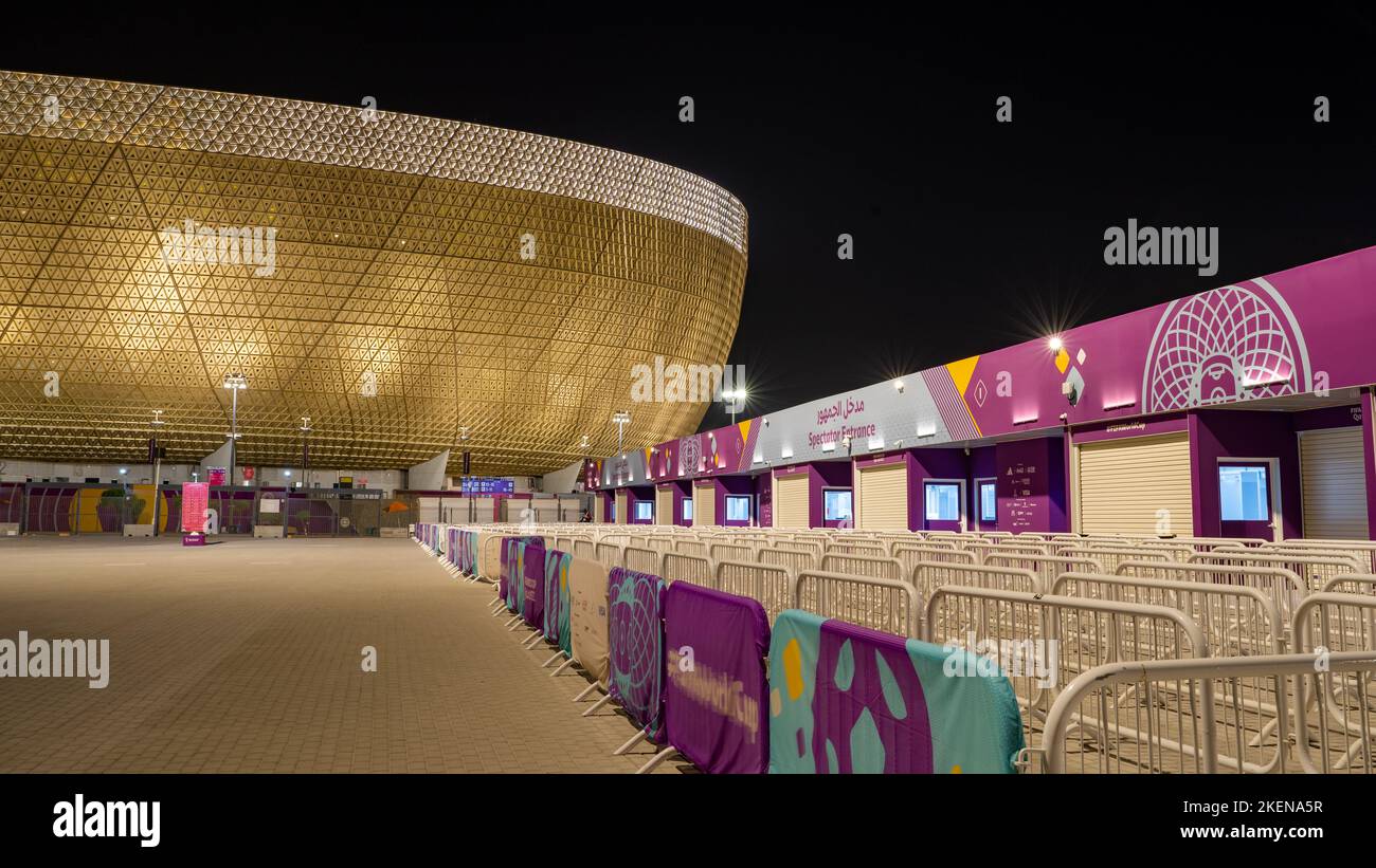Doha,Qatar- September 09,2022:Lusail Iconic Stadium or Lusail Stadium ...