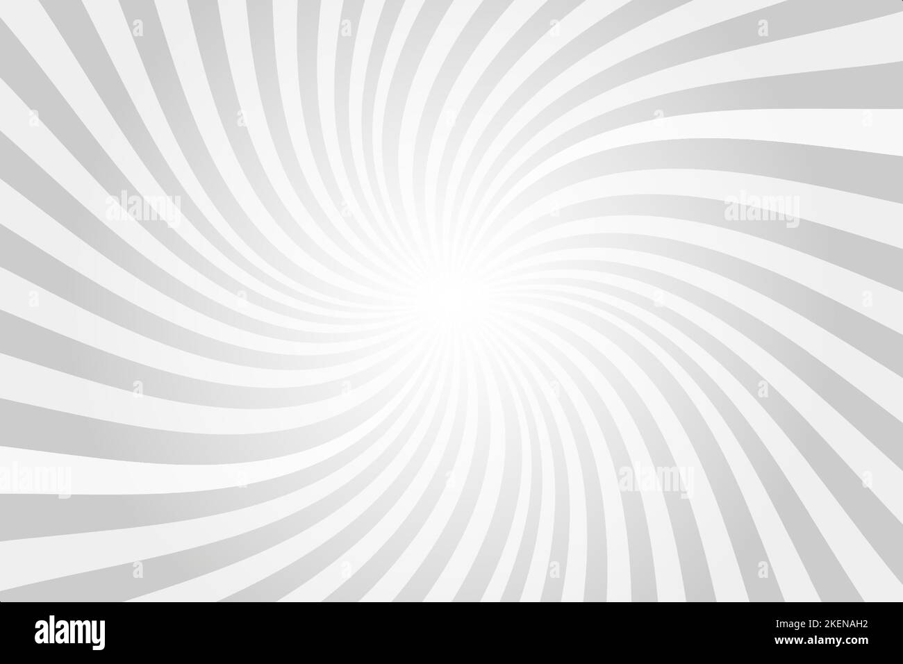 Sun rays background. White and gray radial swirl abstract comic pattern ...