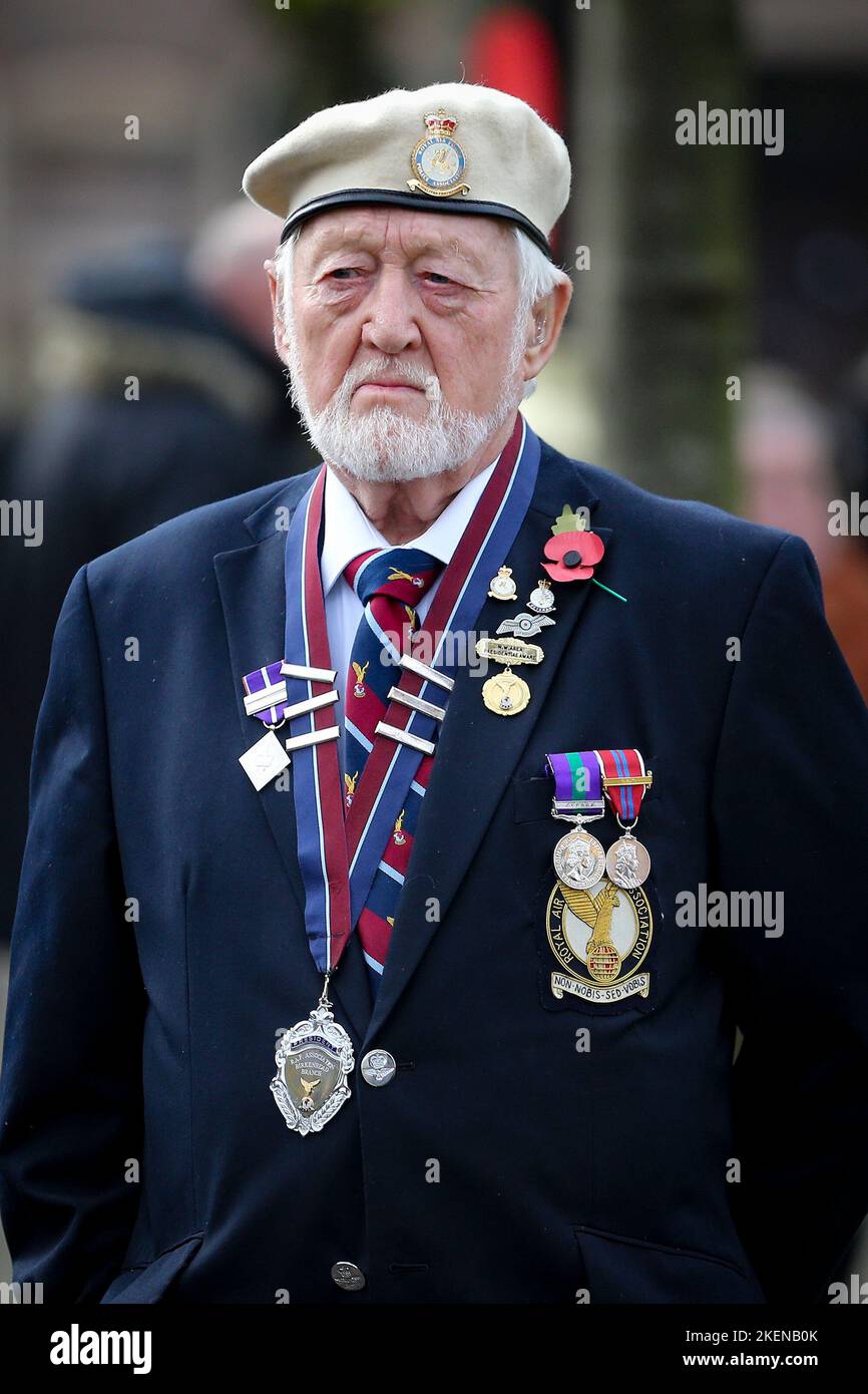Remembrance Sunday 2022 The Cenotaph, Hamilton Square, Birkenhead ...