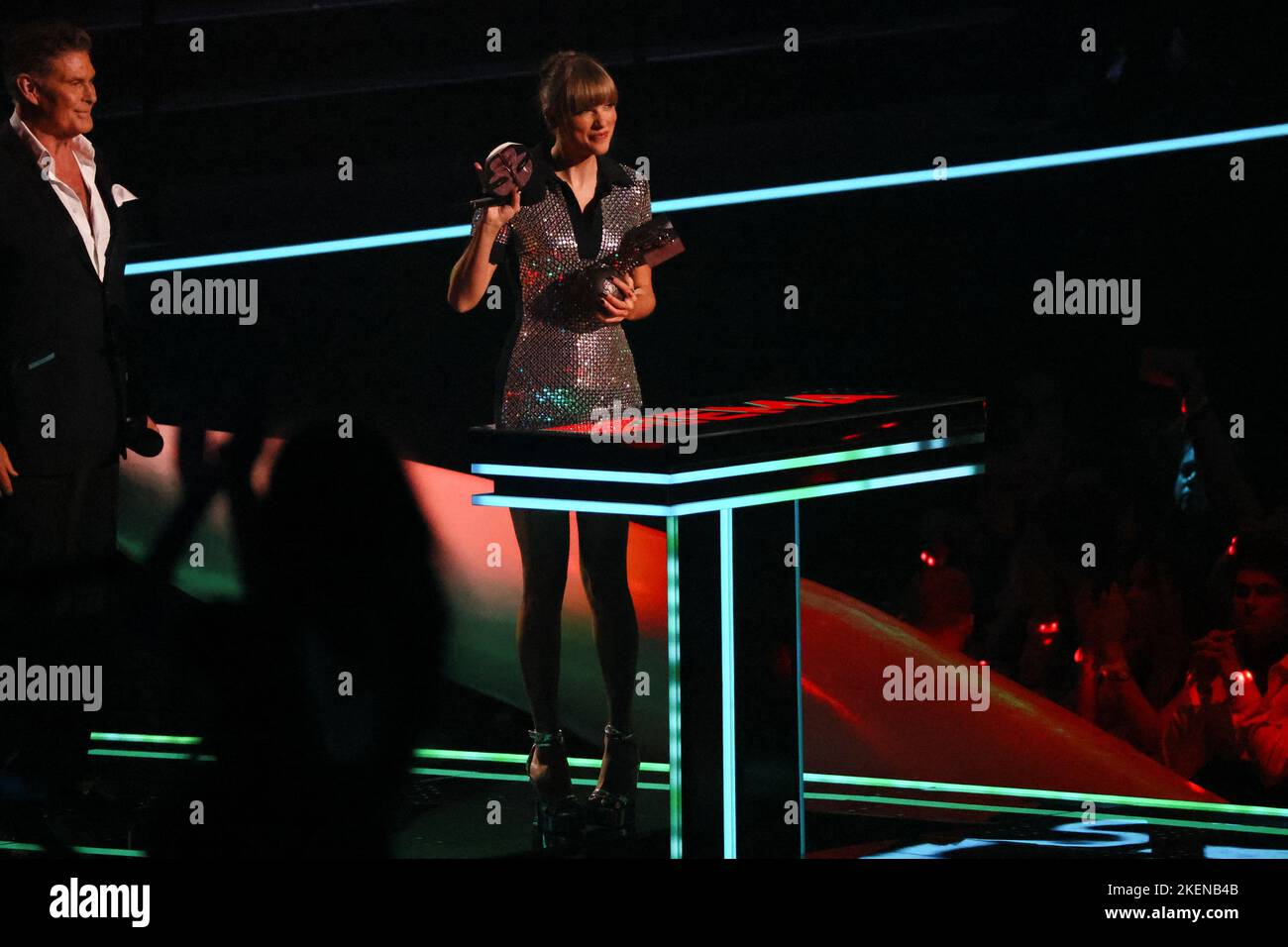 Taylor hasselhoff and david hasselhoff hi-res stock photography and ...