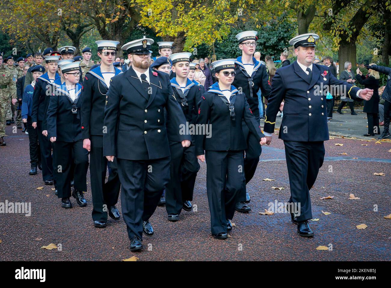 Remembrance Sunday 2022 The Cenotaph, Hamilton Square, Birkenhead ...