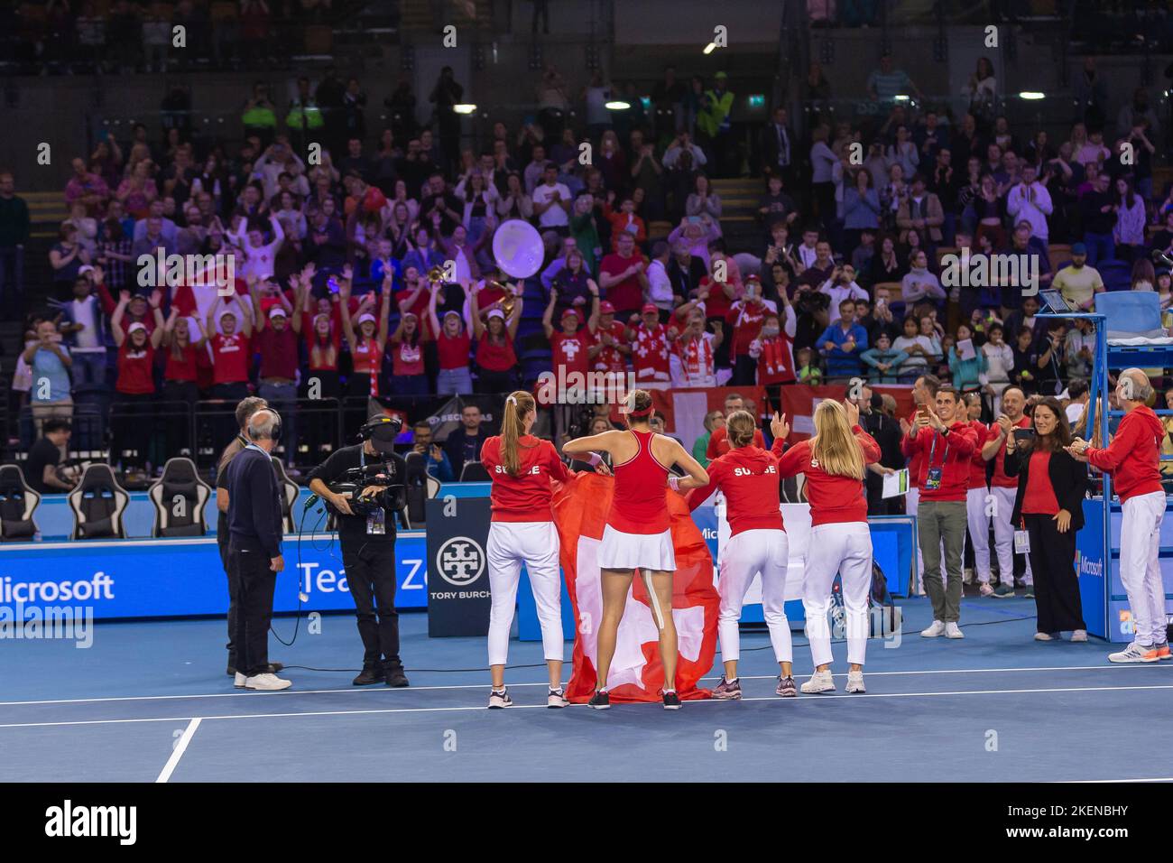 Glasgow, Scotland 13th November 2022. Australia win the final of the ...