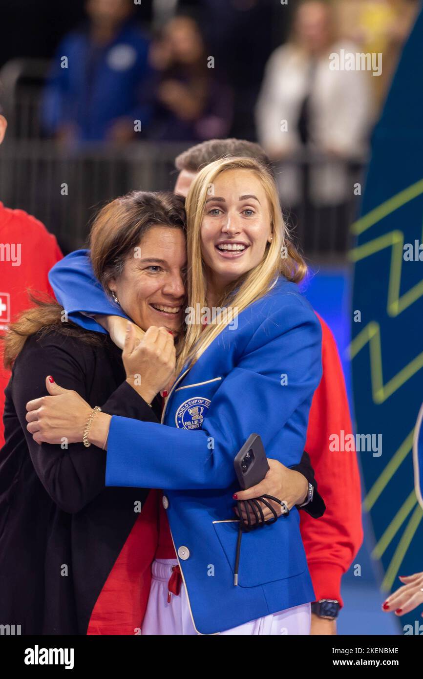 Glasgow, Scotland 13th November 2022. Australia win the final of the ...