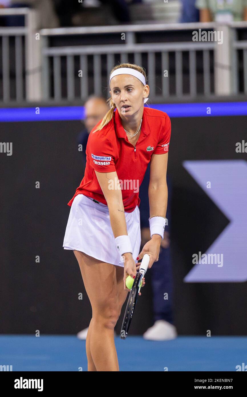Glasgow, Scotland 13th November 2022. Storm Sanders of Australia takes ...