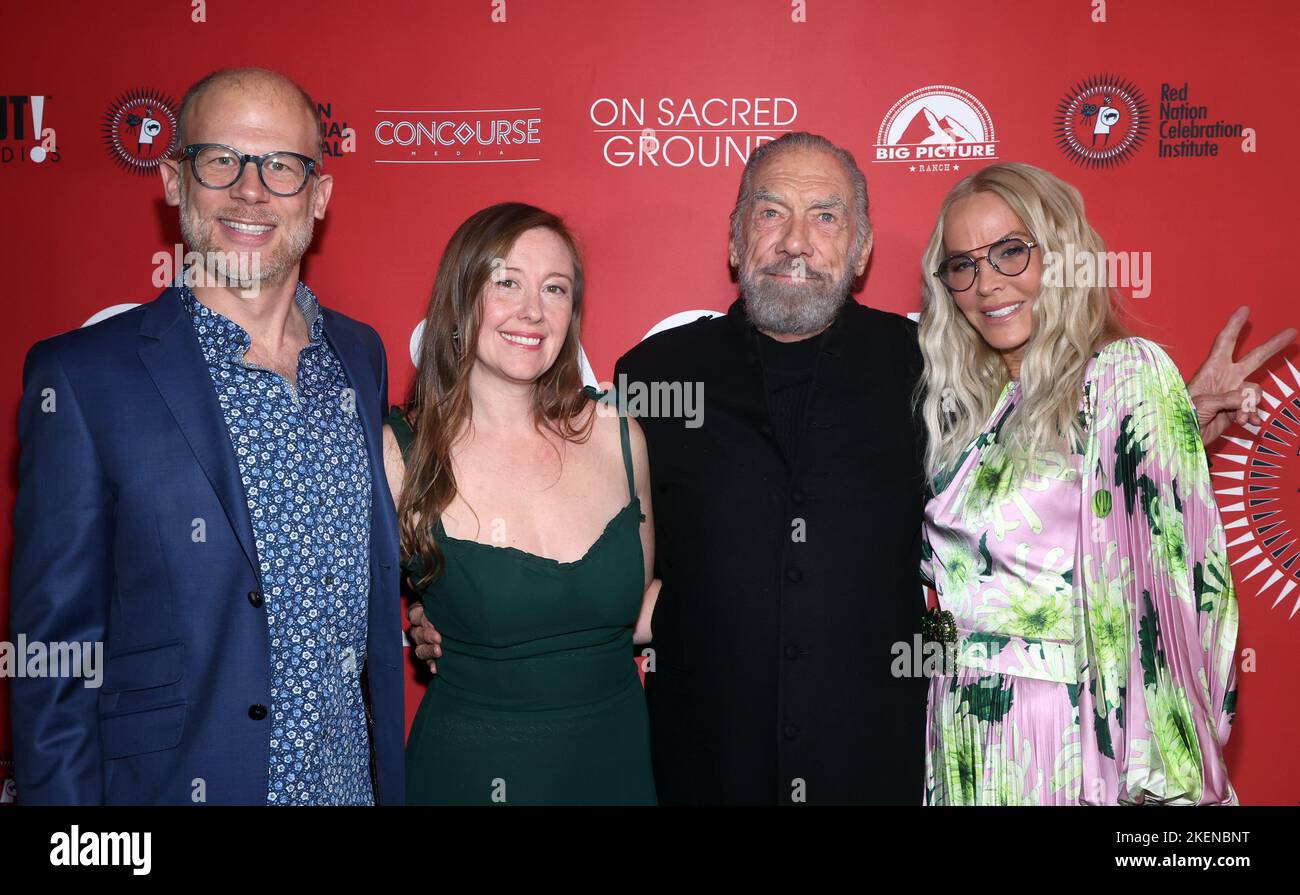 12 November 2022 - Beverly Hills, California - Josh Tickell, Rebecca ...