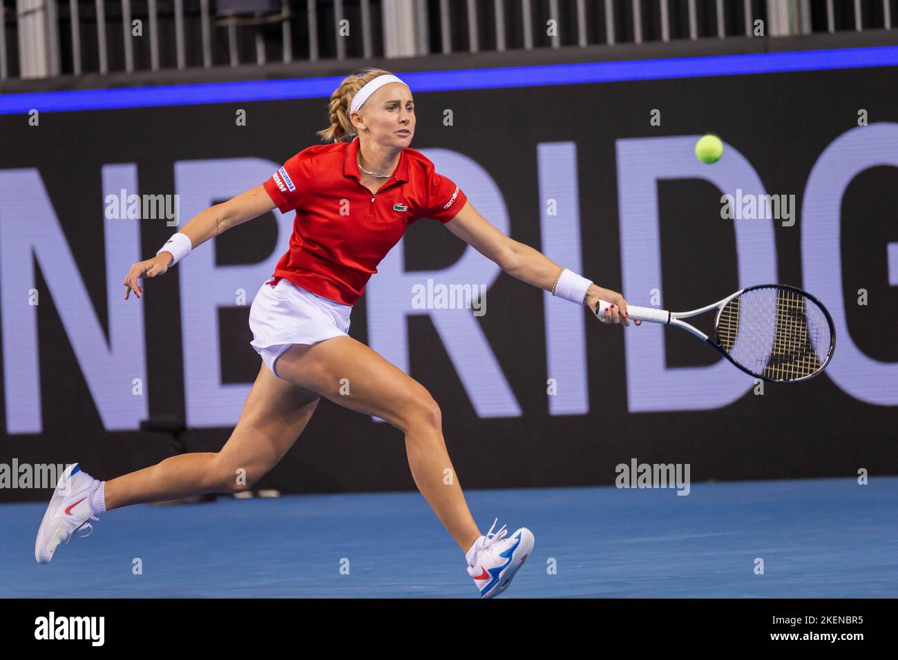 Glasgow, Scotland 13th November 2022. Storm Sanders of Australia takes ...