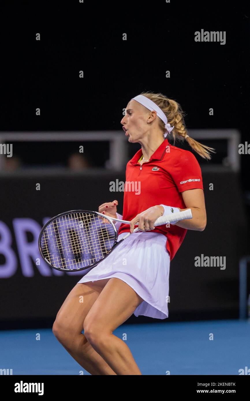 Glasgow, Scotland 13th November 2022. Storm Sanders of Australia takes ...