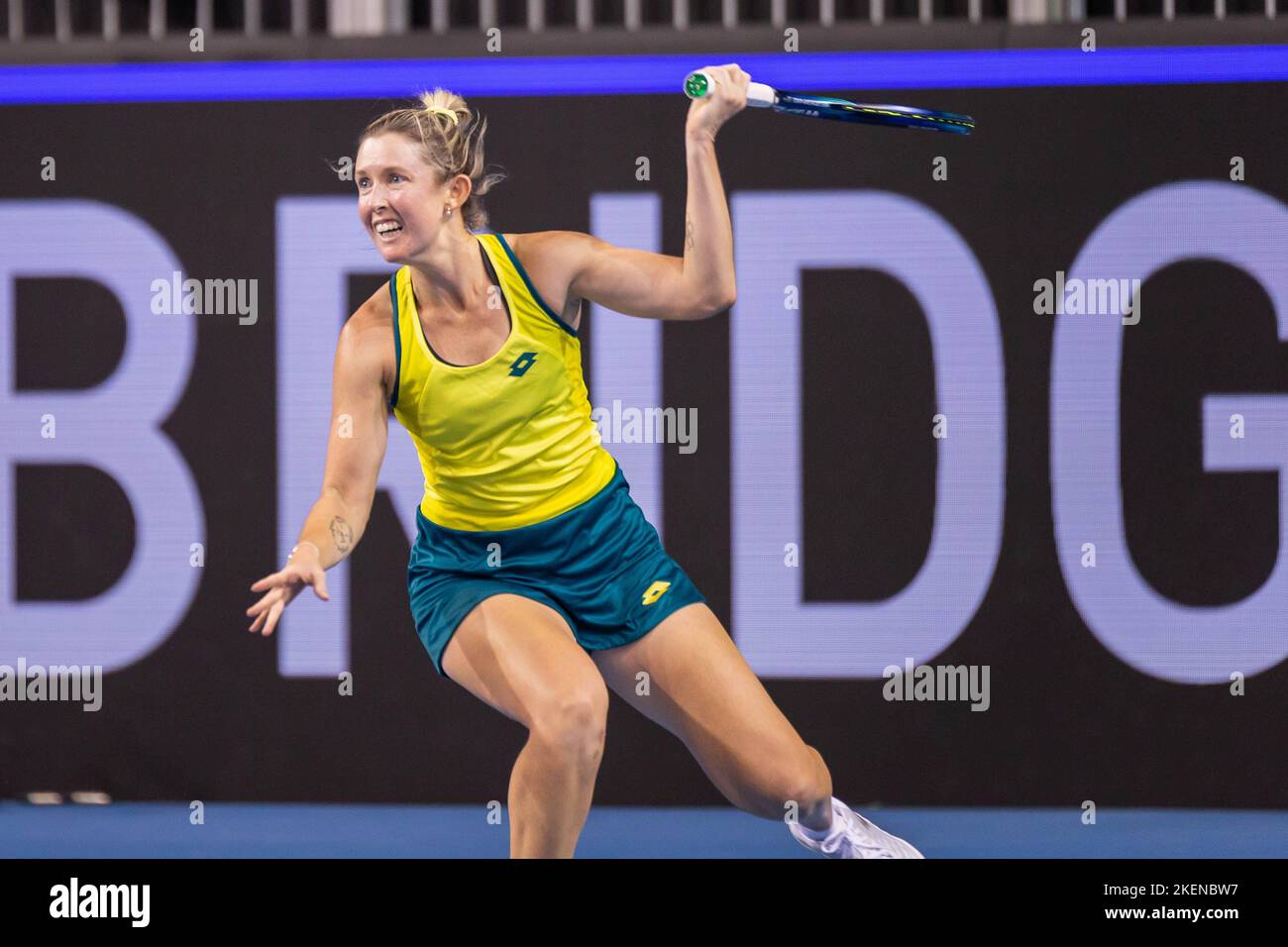 Glasgow, Scotland 13th November 2022. Storm Sanders of Australia takes ...