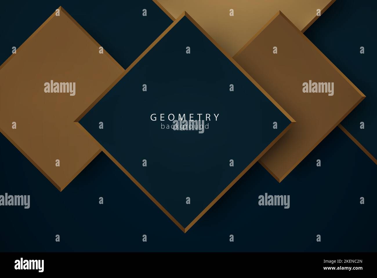 Background design with geometric shapes. Squares and rhombuses on a ...