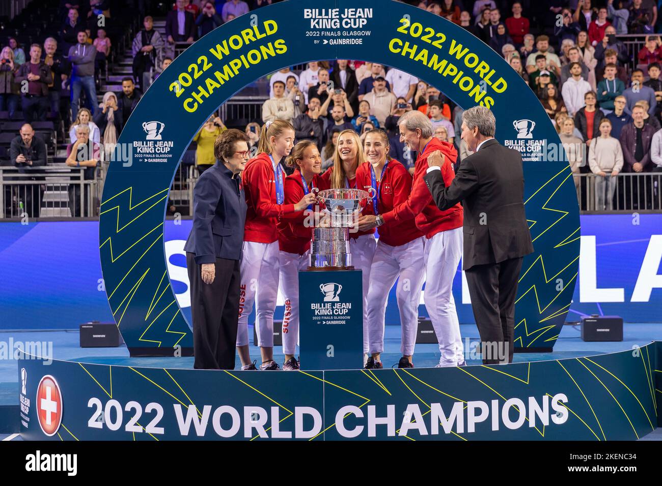 Glasgow, Scotland 13th November 2022. Australia win the final of the ...