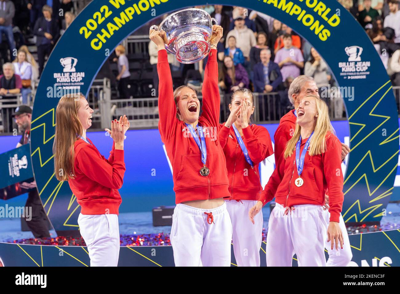 Glasgow, Scotland 13th November 2022. Australia win the final of the ...