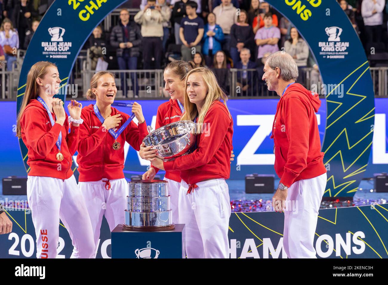 Glasgow, Scotland 13th November 2022. Australia win the final of the ...