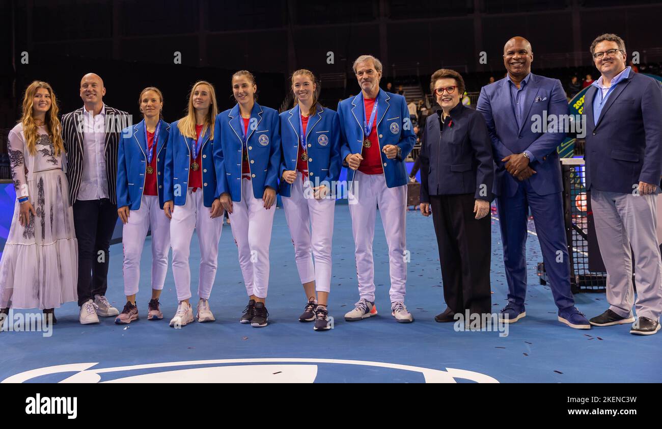 Glasgow, Scotland 13th November 2022. Australia win the final of the ...