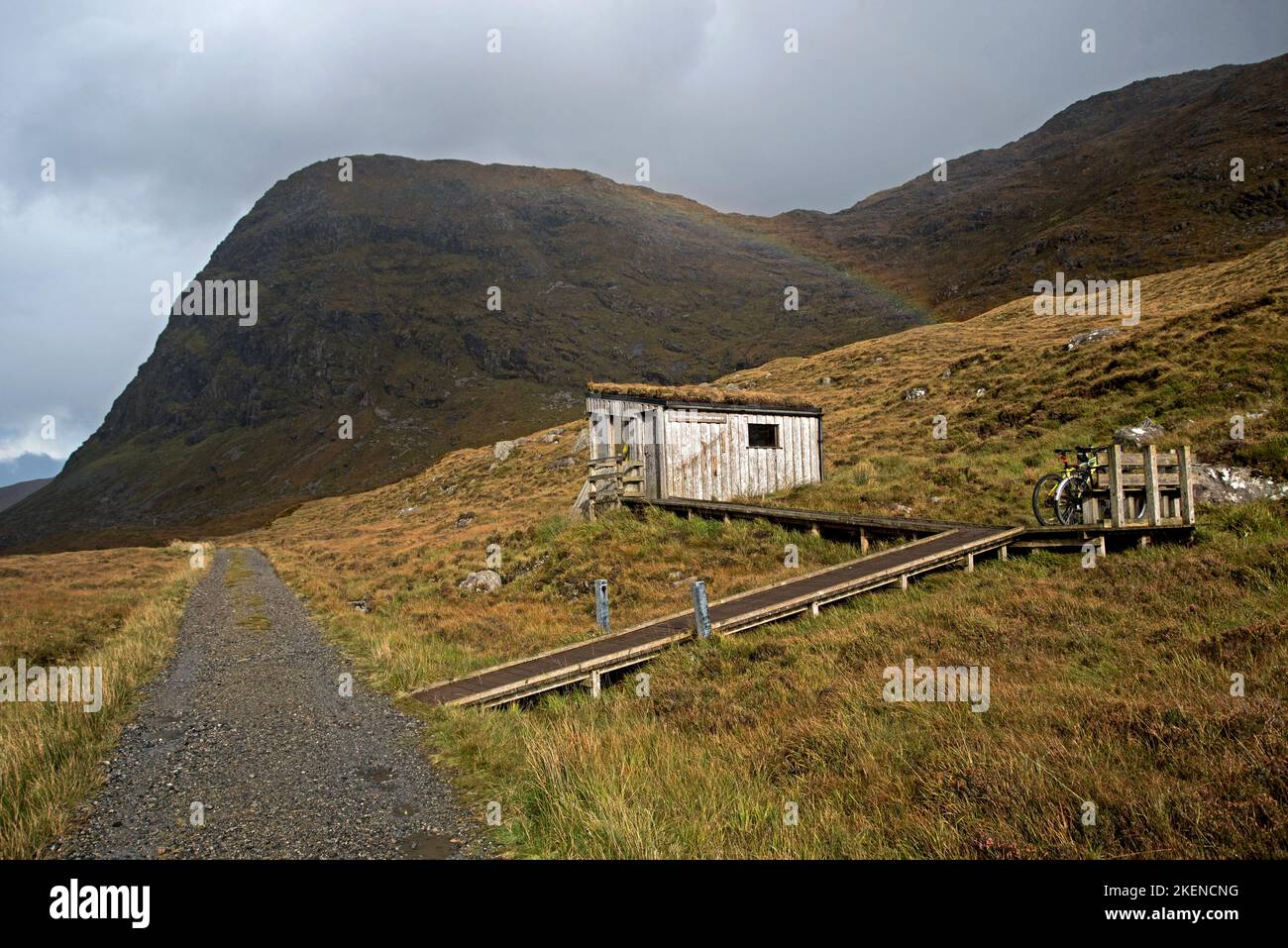 North Harris Eagle Observatory in Glen Mevaig on the Isle of Harris in ...