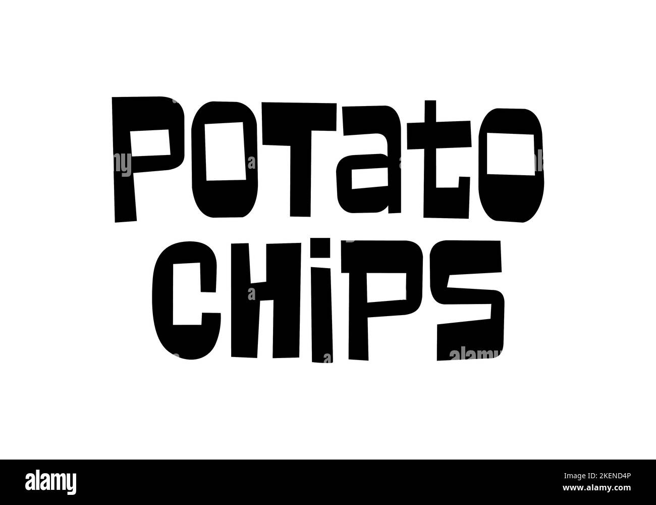 Crisp font Black and White Stock Photos & Images - Alamy
