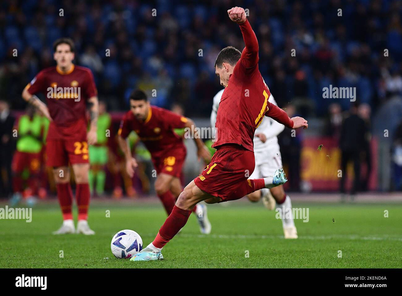 Andrea Belotti of AS Roma during the Serie A match between AS Roma and ...