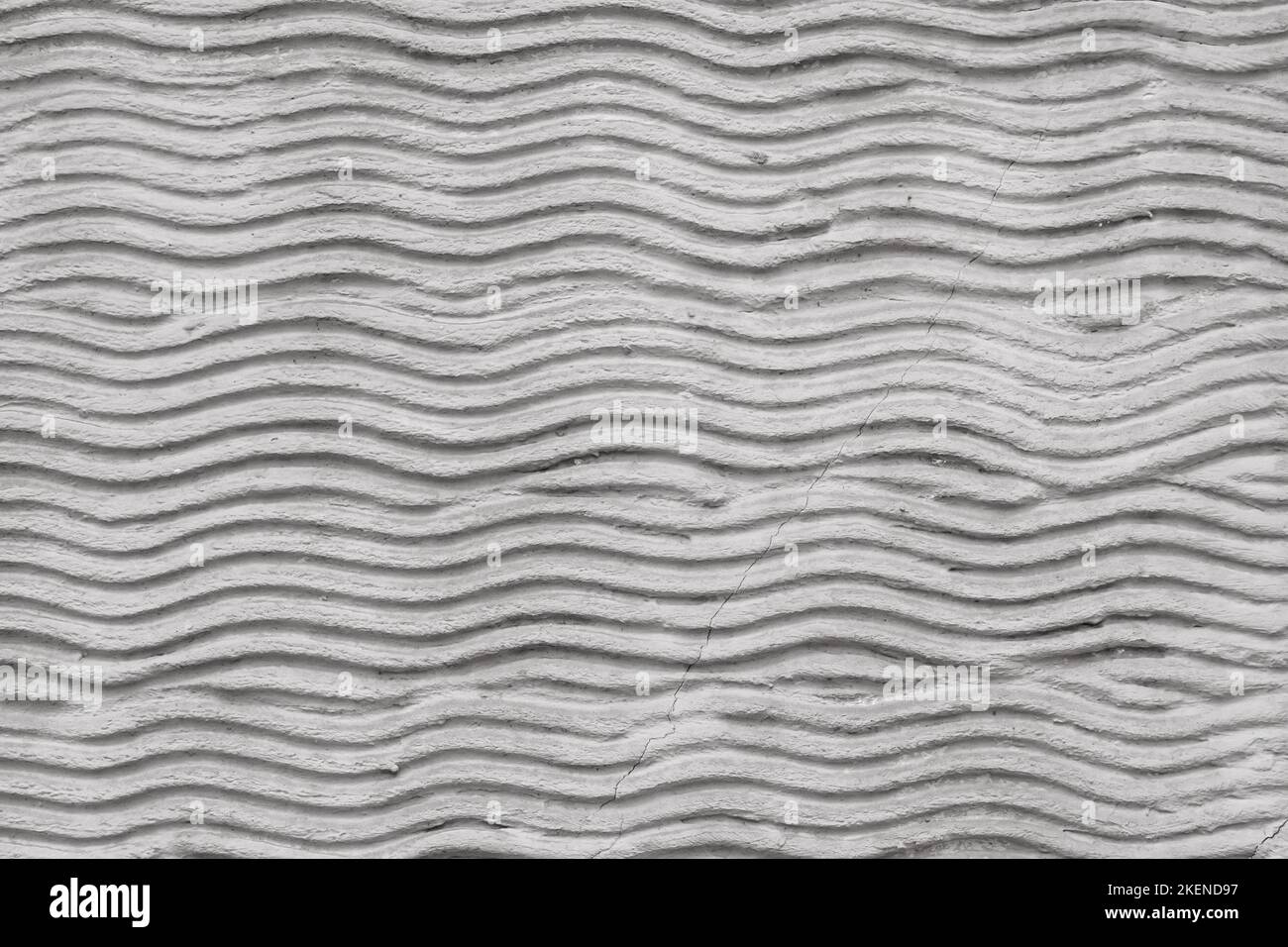 Abstract curvy cement pattern with waves on a plastered wall. Creative background Stock Photo ...