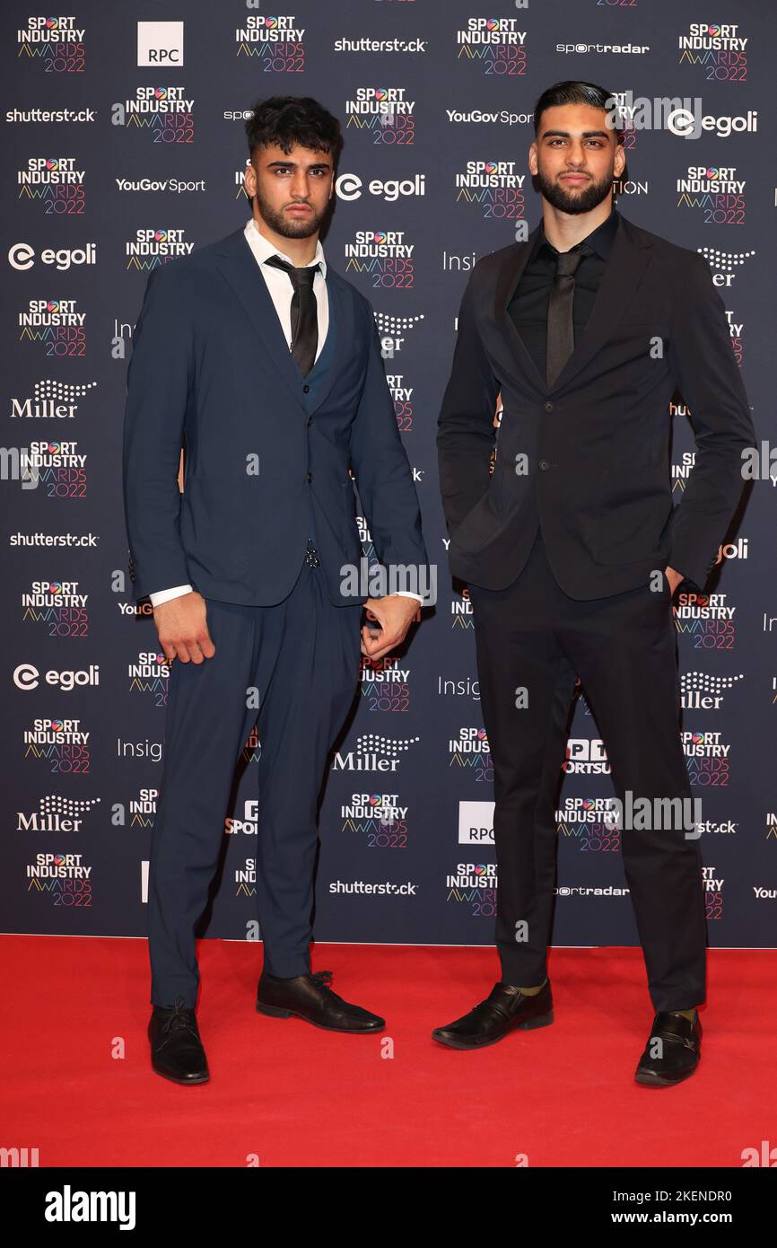 Adam Azim and Hassan Azim attend Sport Industry Awards at Battersea ...