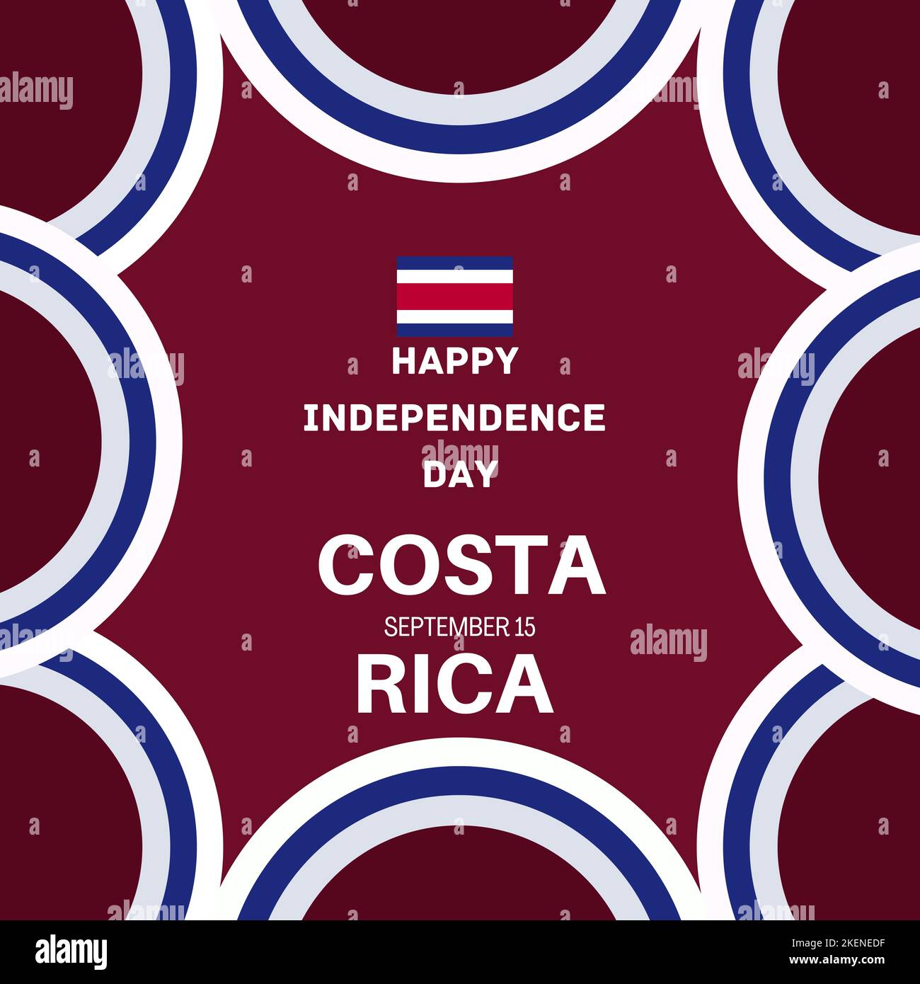 Independence day of costa rica hi-res stock photography and images - Alamy