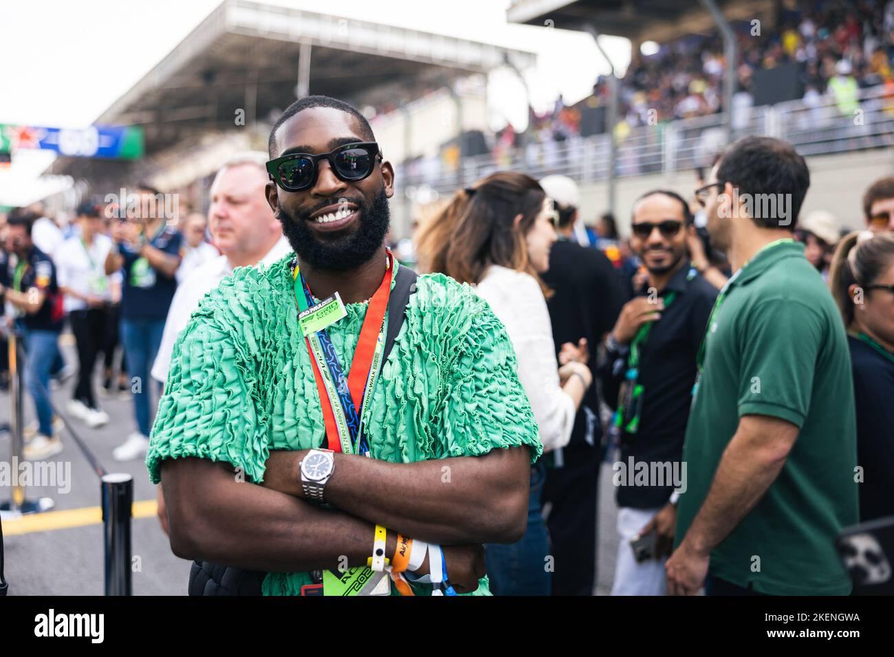 Sao Paulo, Brazil. 13th Nov, 2022. Tinie Tempah (GBR) Rapper on the ...