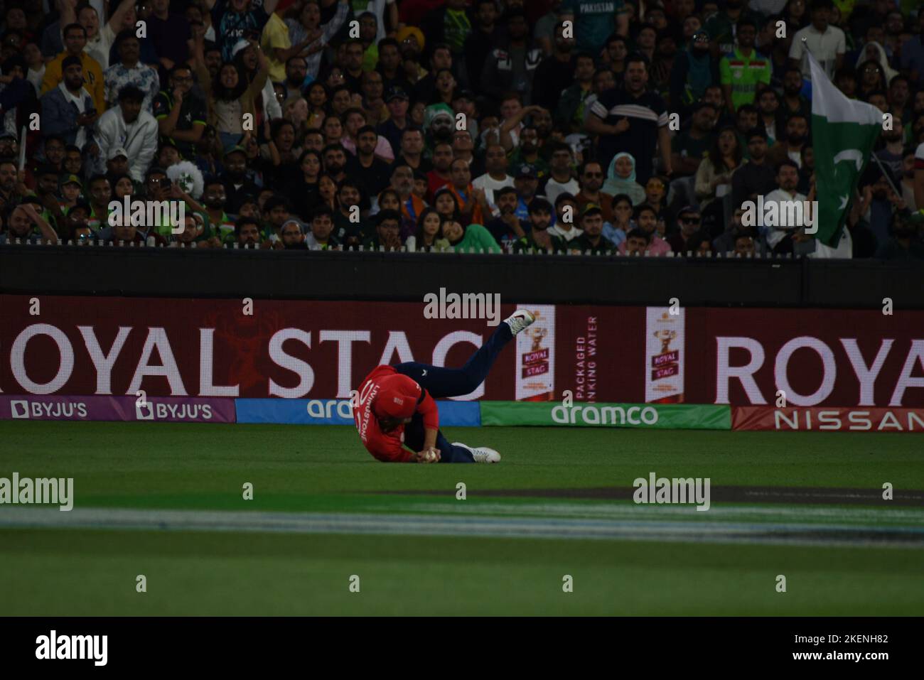 Melbourne, Australia. 13th Nov, 2022. A view of the final cricket match ...