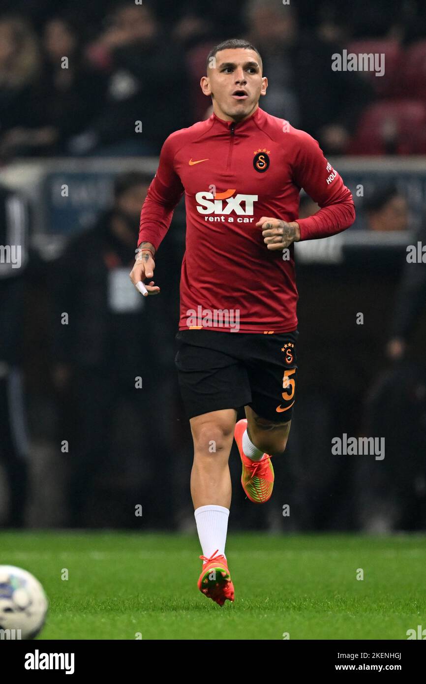 ISTANBUL - Lucas Torreira of Galatasaray AS during the Turkish Super ...