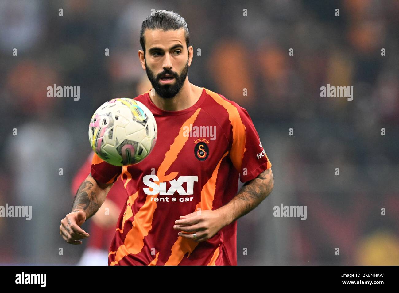 ISTANBUL - Sergio Oliveira of Galatasaray AS during the Turkish Super ...