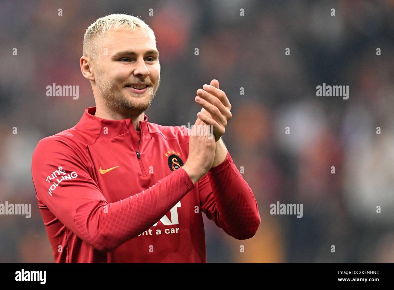 ISTANBUL - Victor Nelsson of Galatasaray AS during the Turkish Super ...