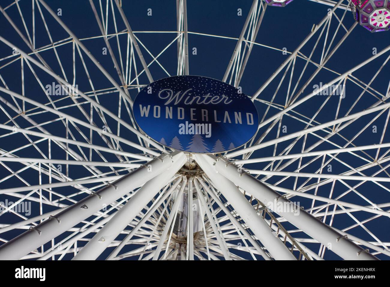 Nottingham Winter Wonderland, Old Market Square, Nottingham, 2022. The ...