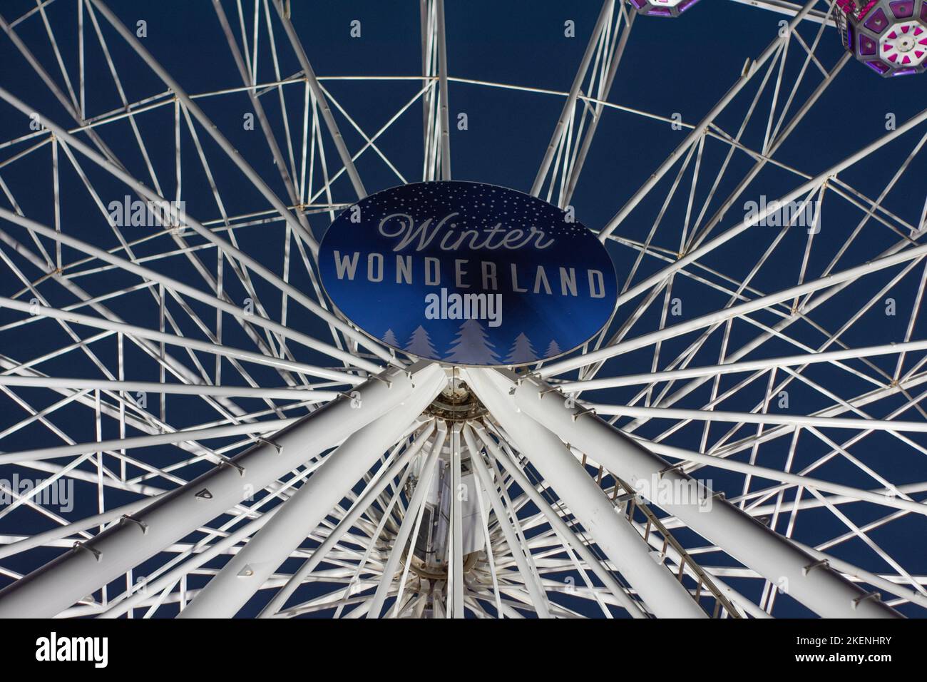 Nottingham Winter Wonderland, Old Market Square, Nottingham, 2022. The ...
