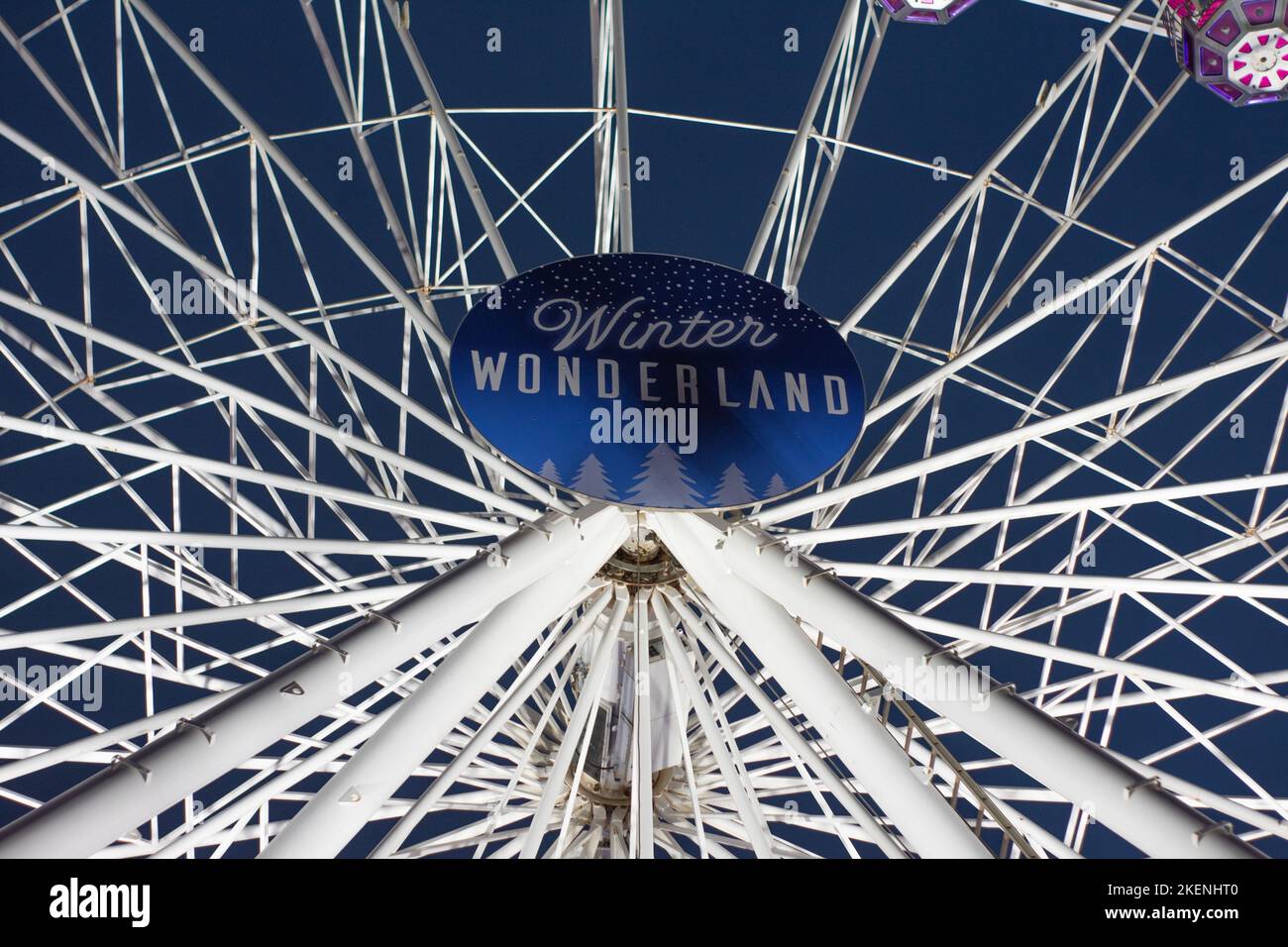Nottingham Winter Wonderland, Old Market Square, Nottingham, 2022. The ...