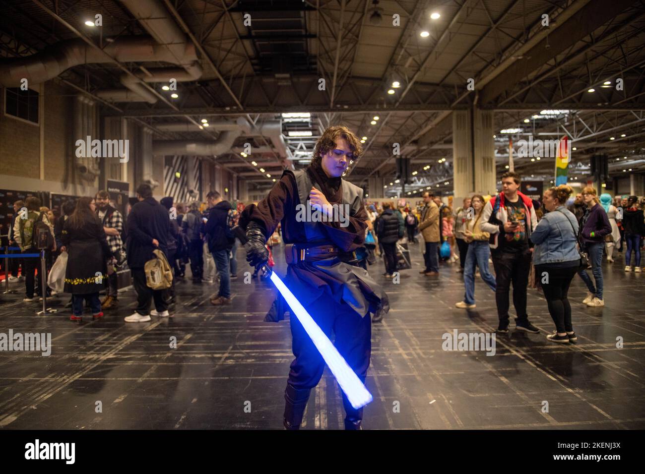 Birmingham, United Kingdom, 13th November 2022. Public in Cosplay ...